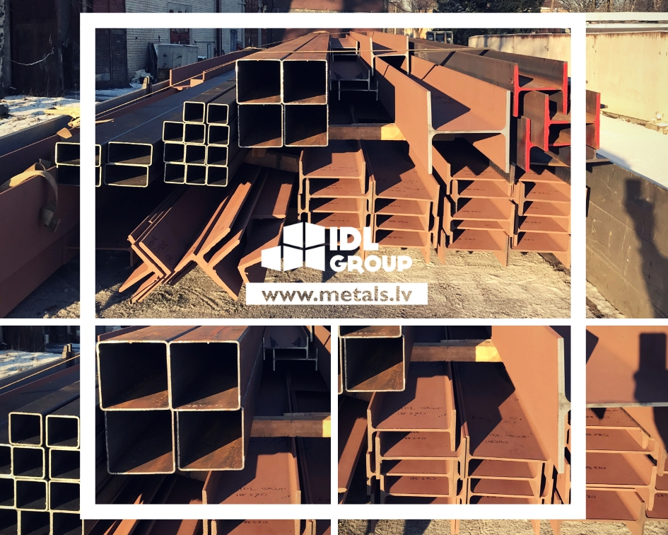 Steel Beams, L-Profiles, U-profiles and SHS